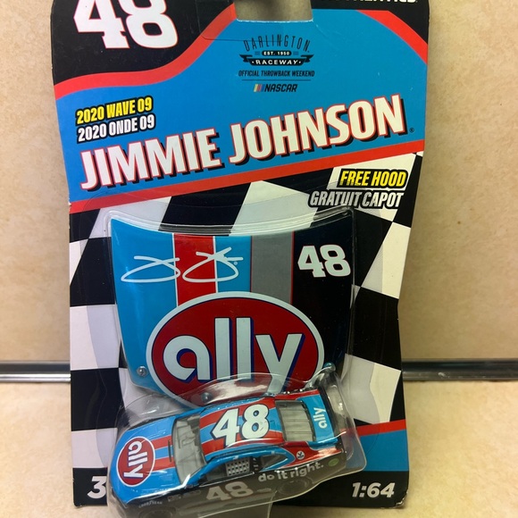Nascar | Toys | Nascar Jimmie Johnson Toy Car Blue Red White | Poshmark